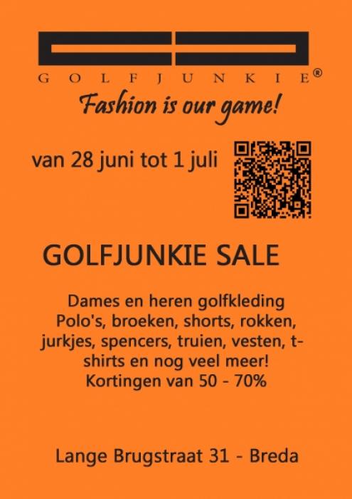 Golfjunkie sample sale -- Sample Sale in Breda